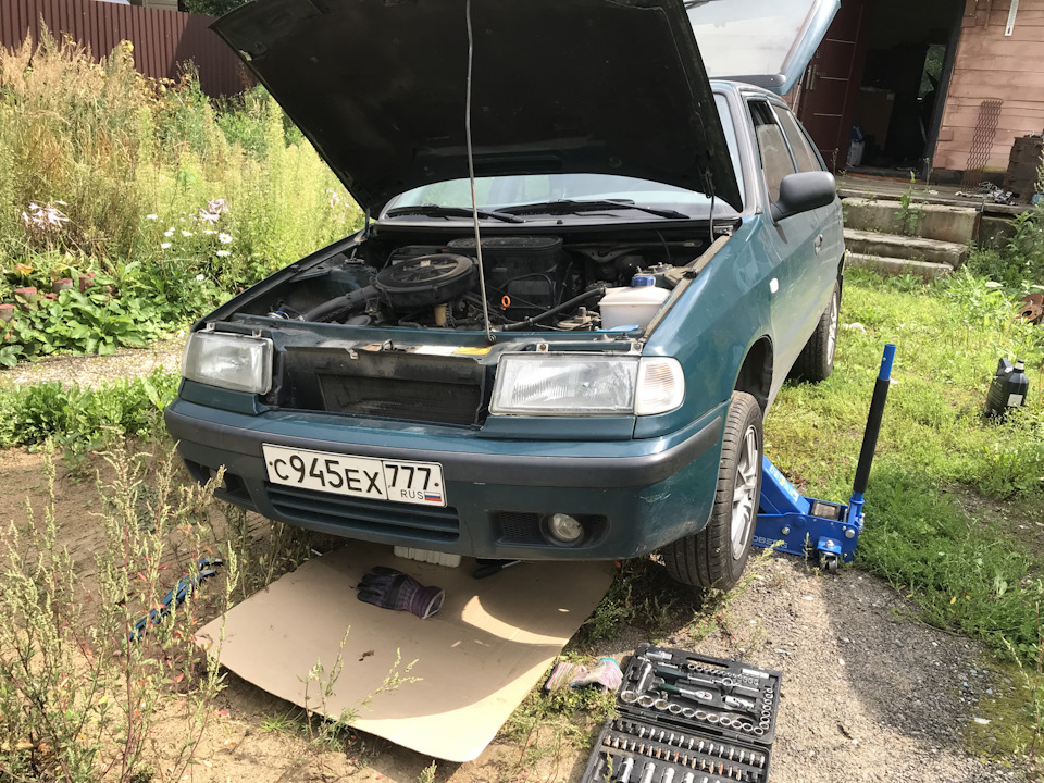 Подготовка предстоящей к поездке. — Skoda Felicia, 1,3 л, 1999 года ...