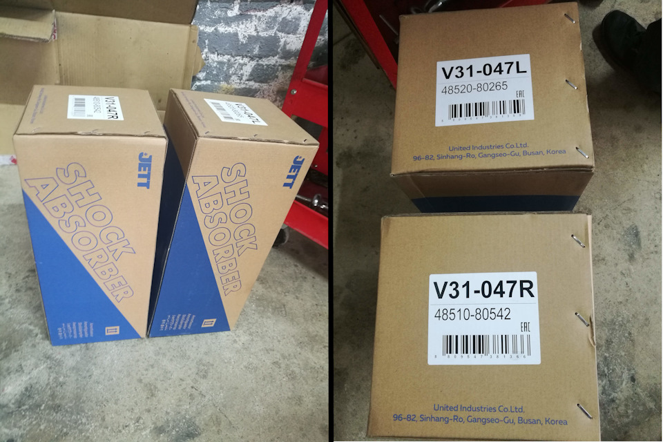 Замена передних стоек и пружин / JETT и OBK — Toyota Prius (30), 1,8 л ...