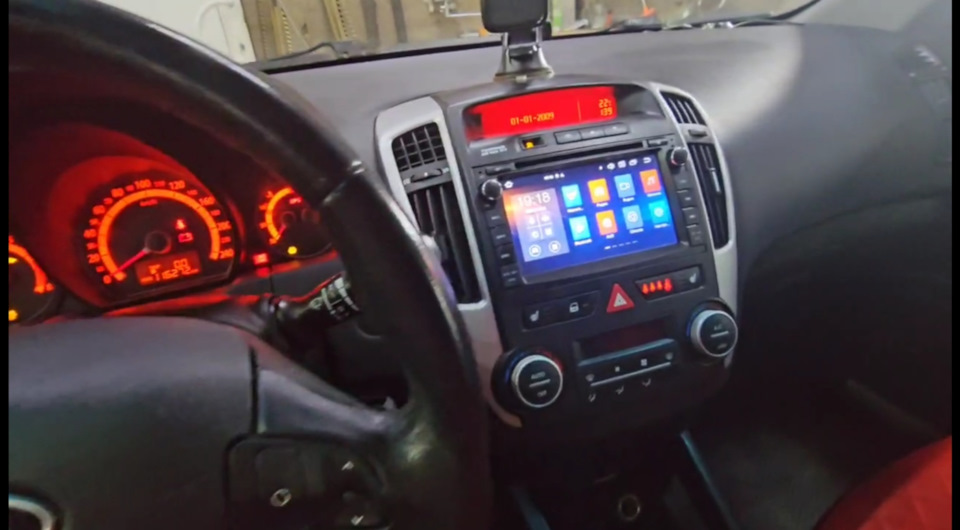 Установка мультимедиа kia ceed ed 2010-2012 — KIA Ceed SW (1G), 2 л ...