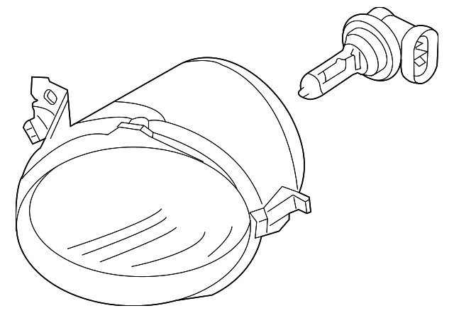 7L5941699D Фара, противотуманная галоген. VAG | Запчасти на DRIVE2