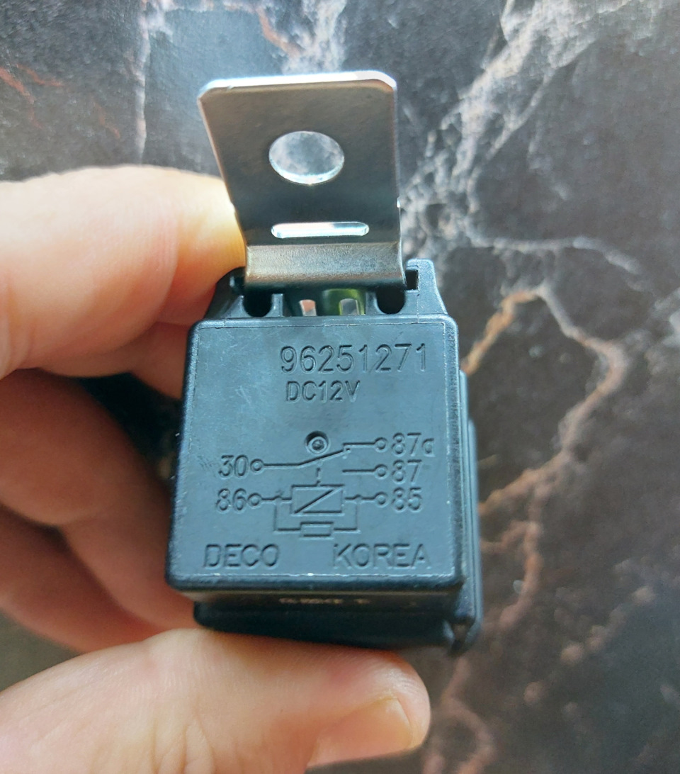 96251271 Реле вентилятора охлаждения GM | Запчасти на DRIVE2