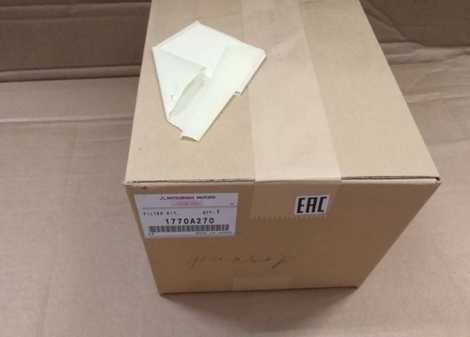 1770A270 Фильтр топливный Mitsubishi | Запчасти на DRIVE2