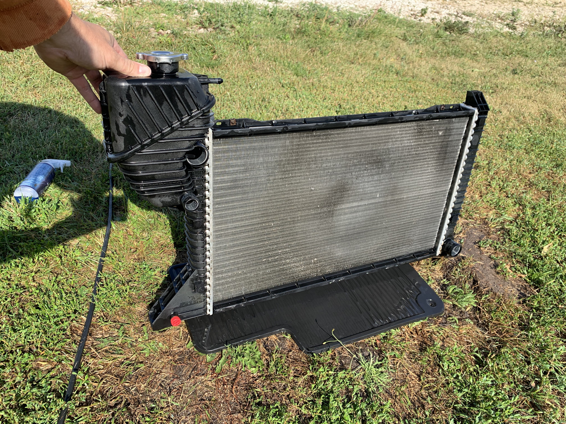 Мойка радиатора и интеркулера — Mercedes-Benz Sprinter (1G), 2,2 л ...