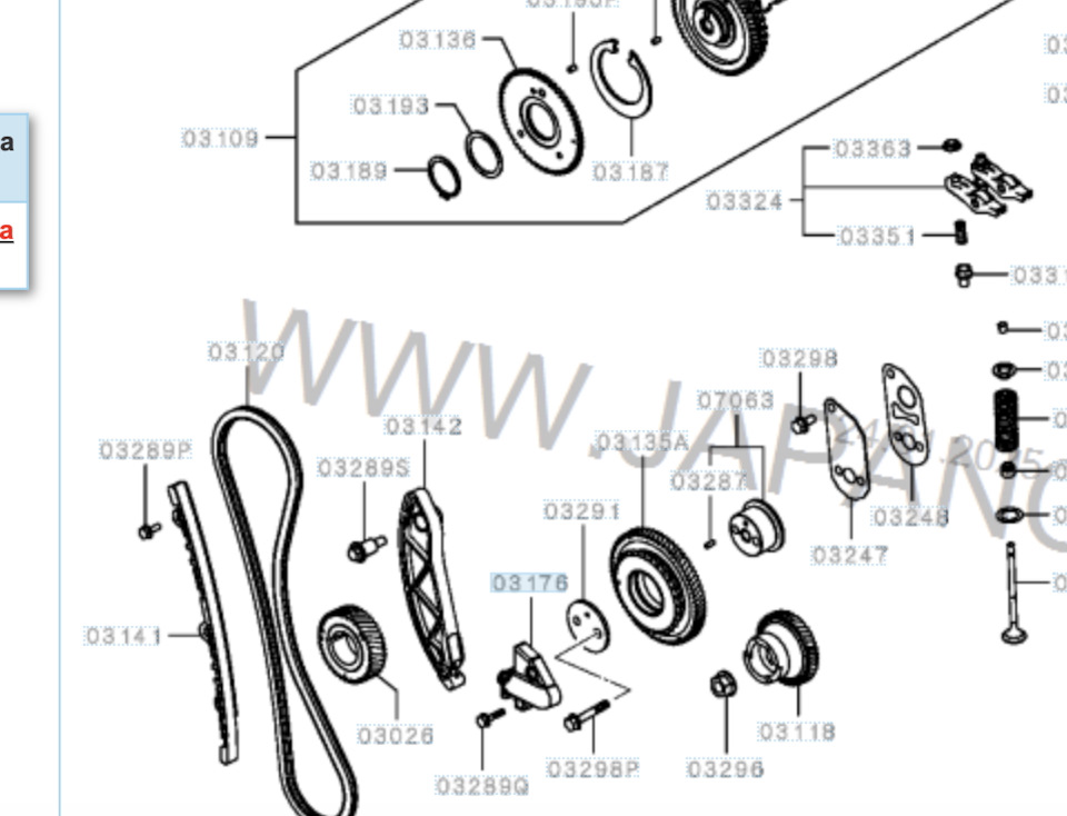 Нужна помощь с выбором натяжителя цепи ГРМ — Mitsubishi Pajero Sport ...