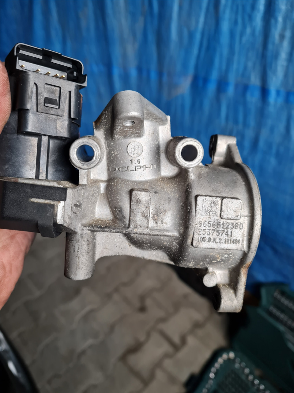 9656612380 КЛАПАН ВОЗВРАТА ОГ Peugeot Citroen | Запчасти на DRIVE2