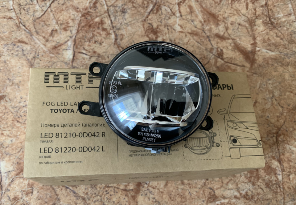 #замена ПТФ — Toyota Land Cruiser Prado 150-series, 3 л, 2011 года ...