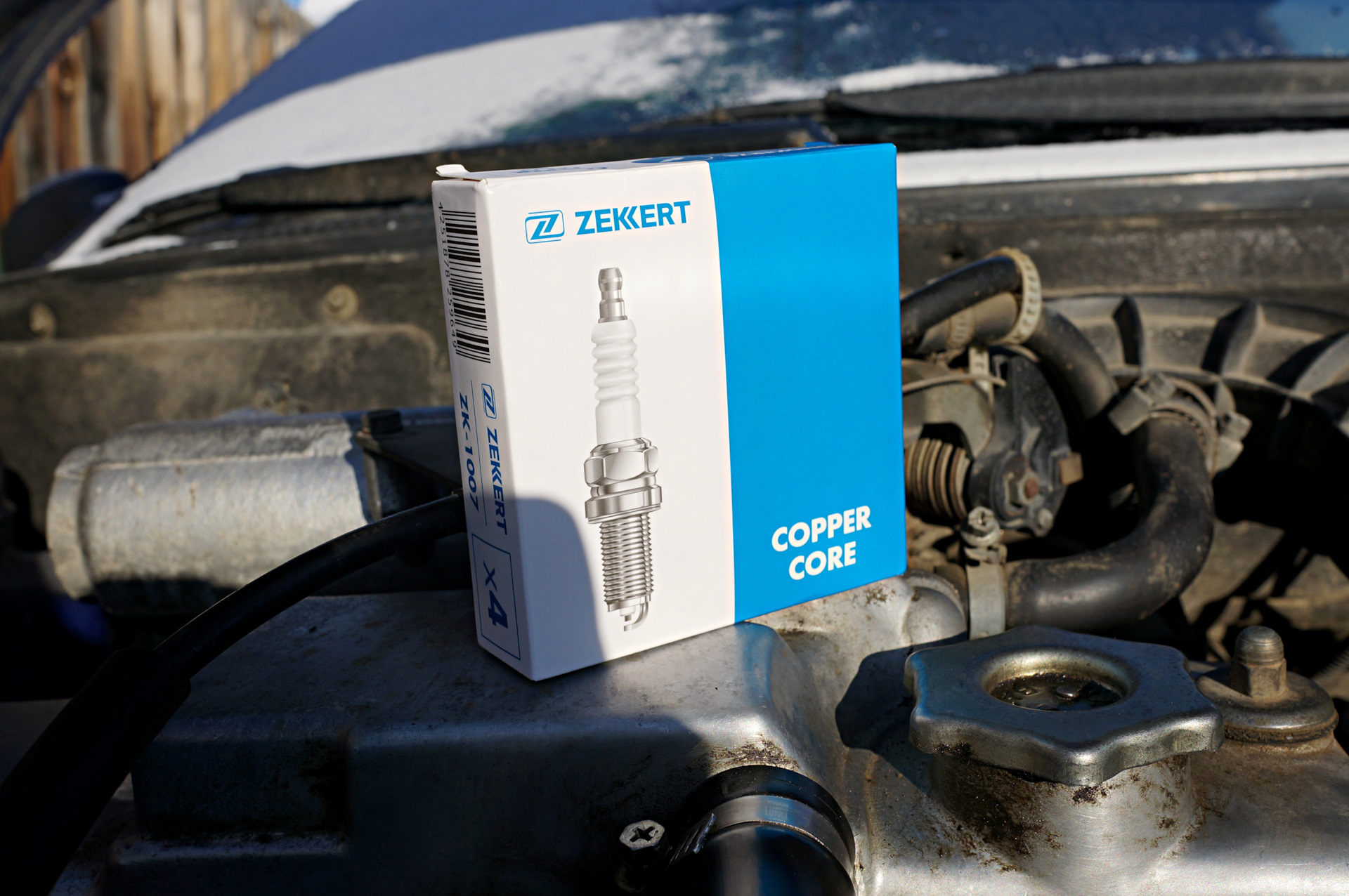 Замена свечей зажигания на Zekkert ZK-1007. — Lada 21104, 1,5 л, 2004 года | запчасти | DRIVE2