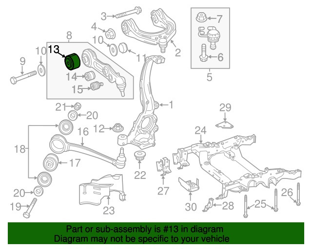 A2053336100 Опора рычага подвески Mercedes | Запчасти на DRIVE2