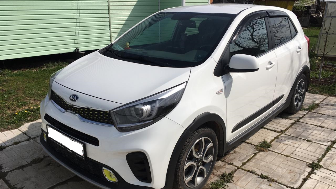 KIA Picanto (3G) 1.3 бензиновый 2018 | Black & White на DRIVE2