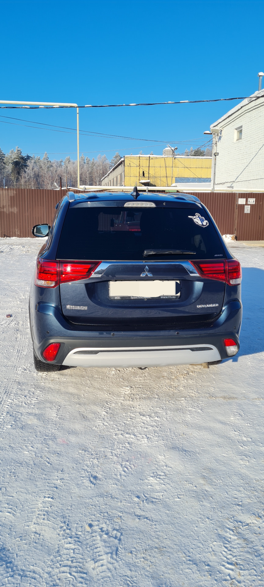 Спойлер реплика на Митсубиси аутлендер 2019 — Mitsubishi Outlander (3G ...