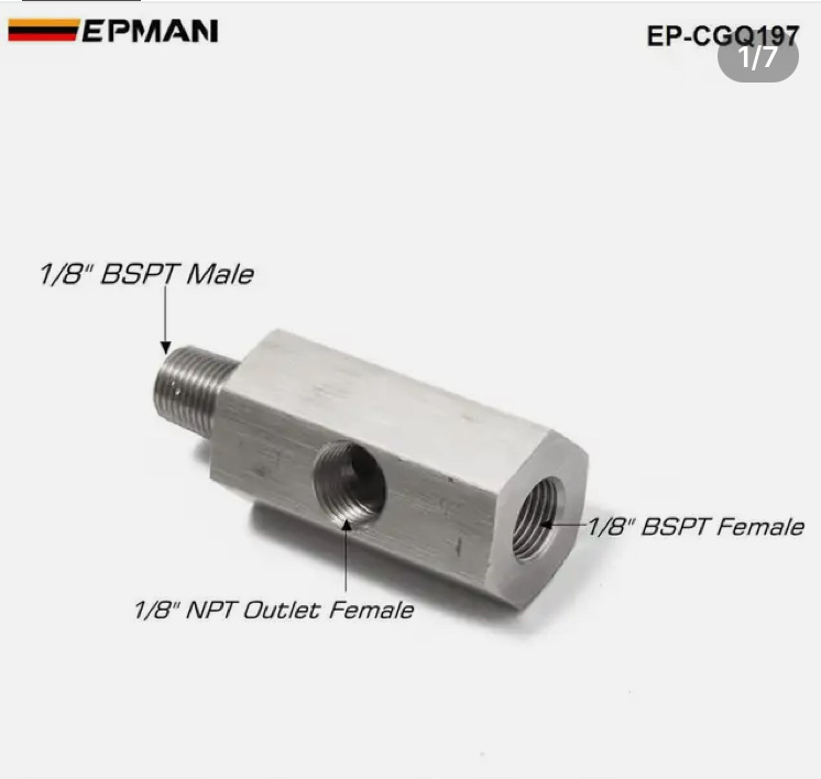 Механический (стрелочный) датчик давления масла на Митсубиши Паджеро ...