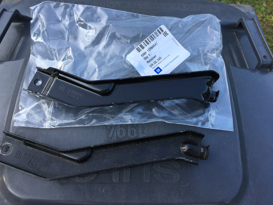 13284548 Опорная планка аккумулятора GM | Запчасти на DRIVE2