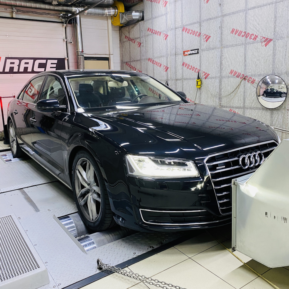 Чип тюнинг Stage 1 Audi A8L D4 3.0TDI — GunRace на DRIVE2