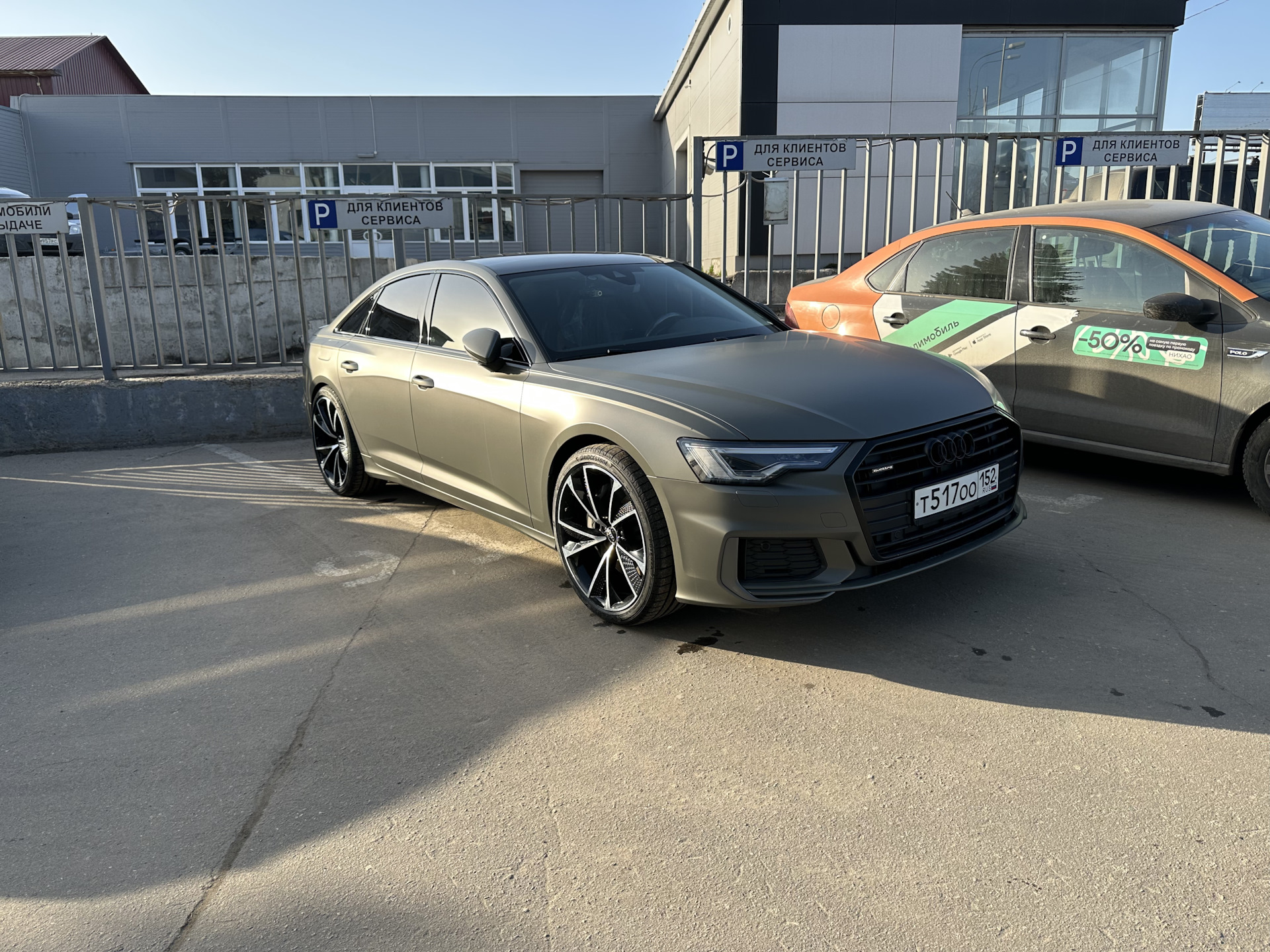 Переобулся…что за тяги такие бархатные…аууфффф — Audi A6 (C8), 3 л, 2022 года | колёсные диски ...