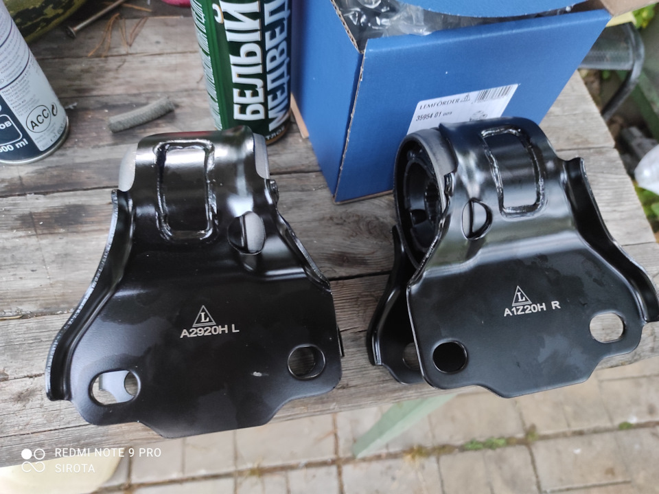 Сайленблоки рычагов передней подвески — Ford Mondeo IV, 2 л, 2010 года ...