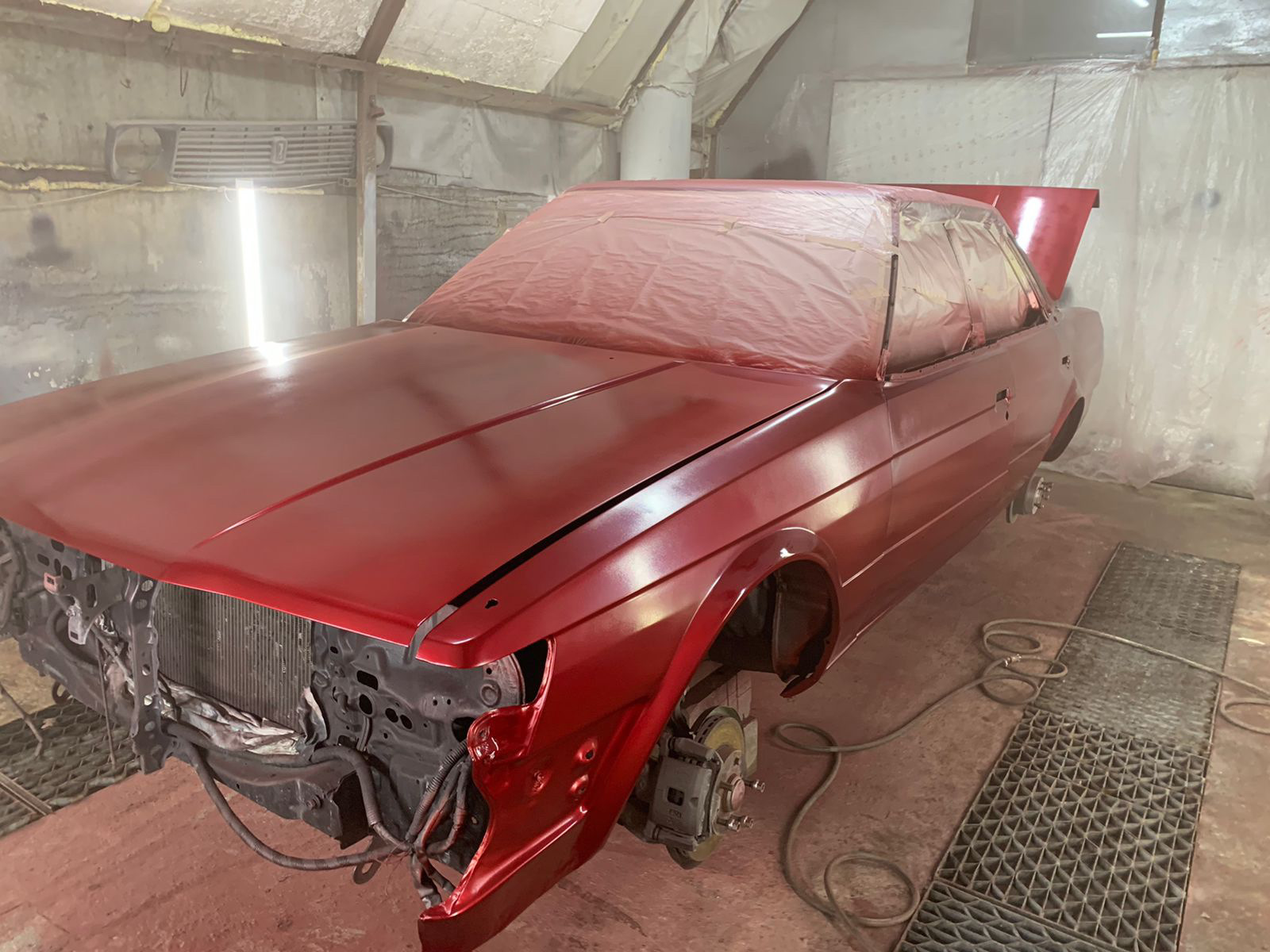 Покраска цвет 46v — Toyota Mark II (70), 2 л, 1988 года | кузовной ...