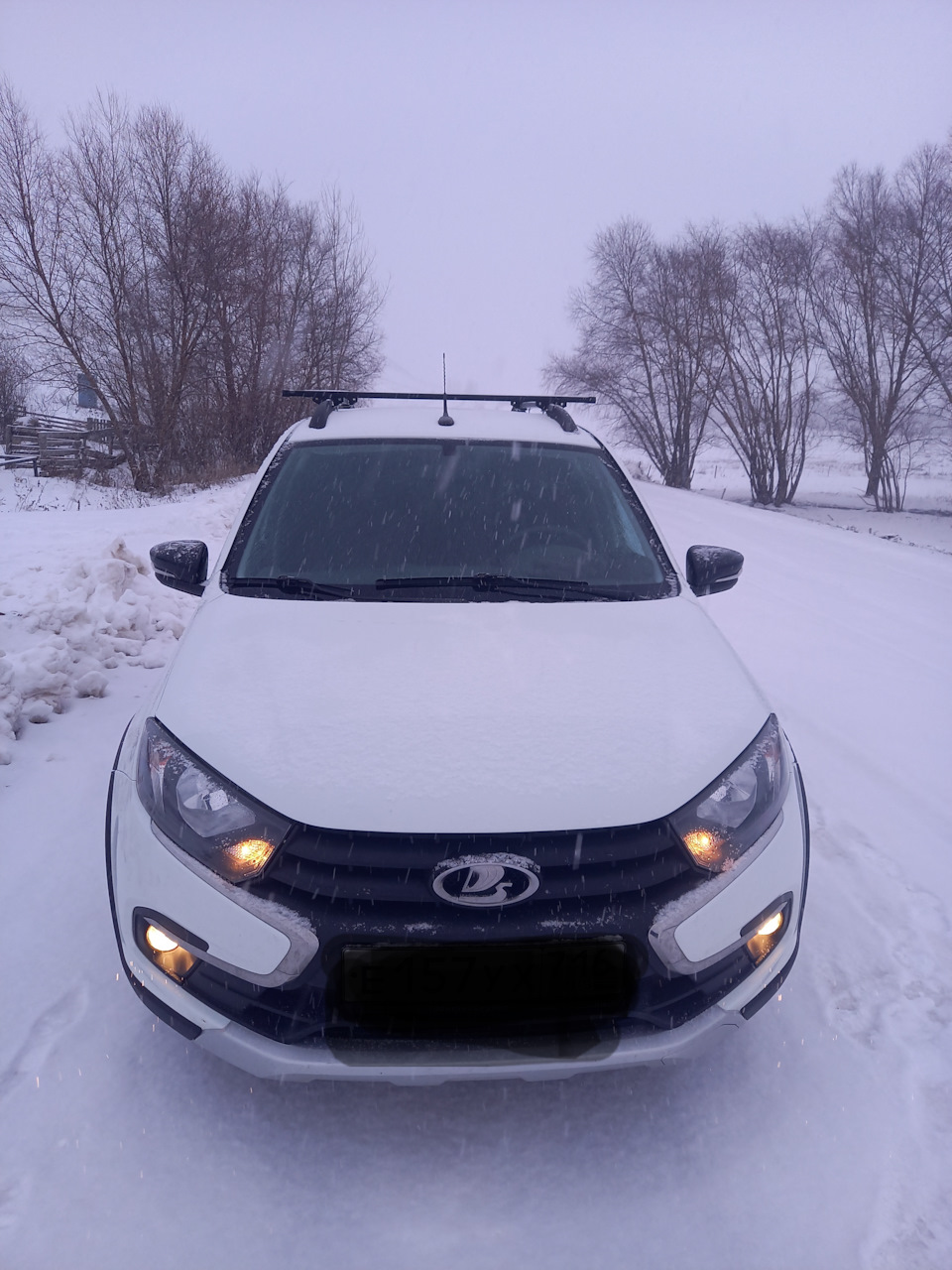 Замена масла. И установка поперечины. — Lada Гранта Cross, 1,6 л, 2020 ...