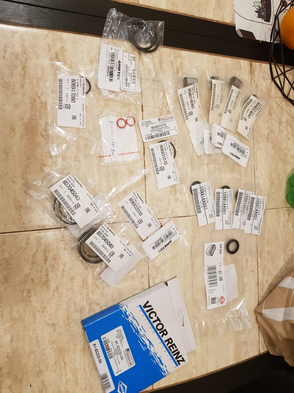 Капиталка ej253 — Subaru Forester (SH), 2,5 л, 2008 года | визит на ...