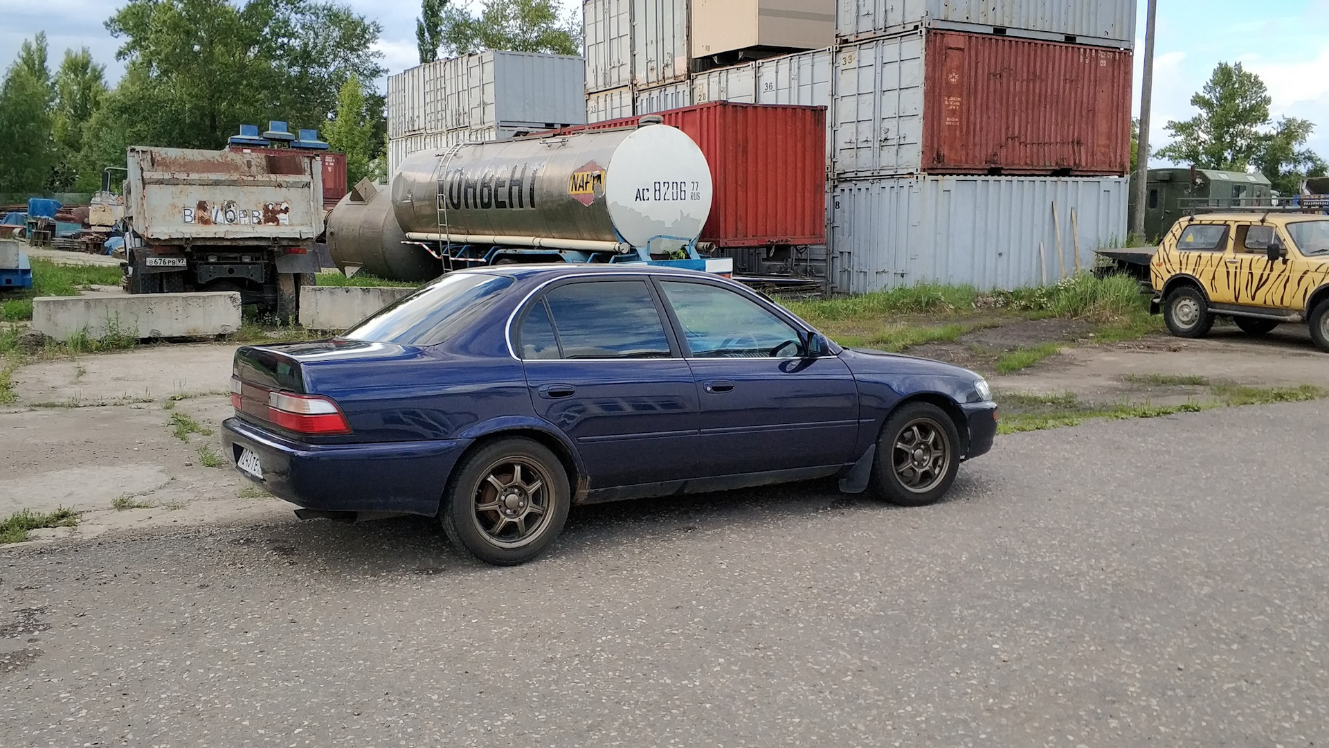 Toyota Corolla (100) 1.6 бензиновый 1994 | AE104 FullTime 4WD на DRIVE2