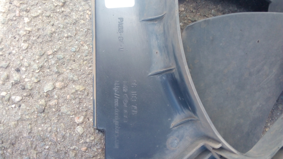 96183756 80507 Диффузор охлаждения с вентилятором GM | Запчасти на DRIVE2