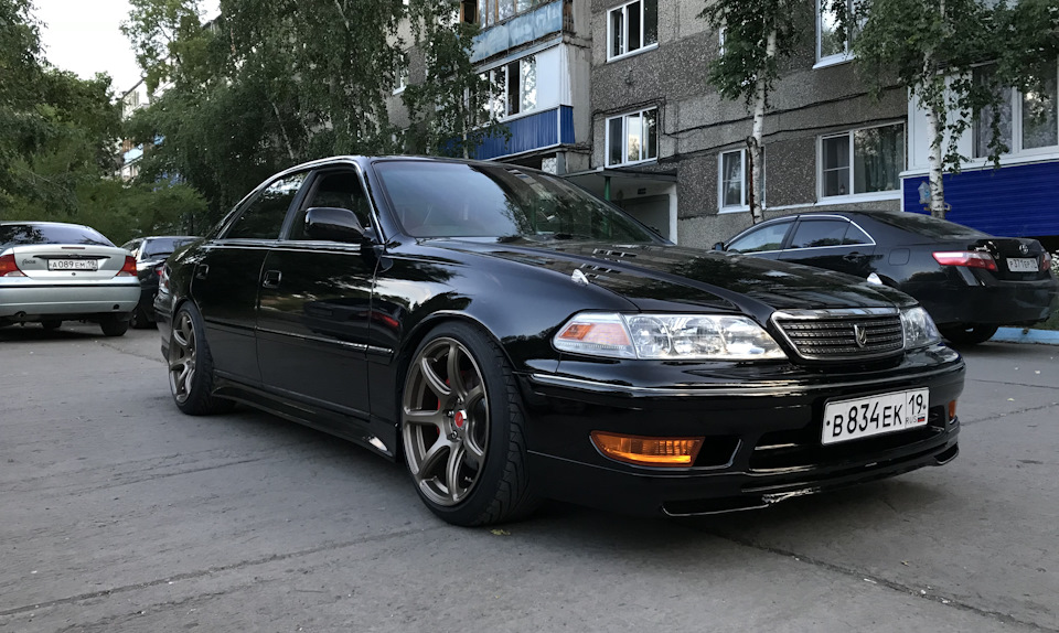 ~ Полная перекраска Mark, установка ништяков. — Toyota Mark II (100), 2 ...