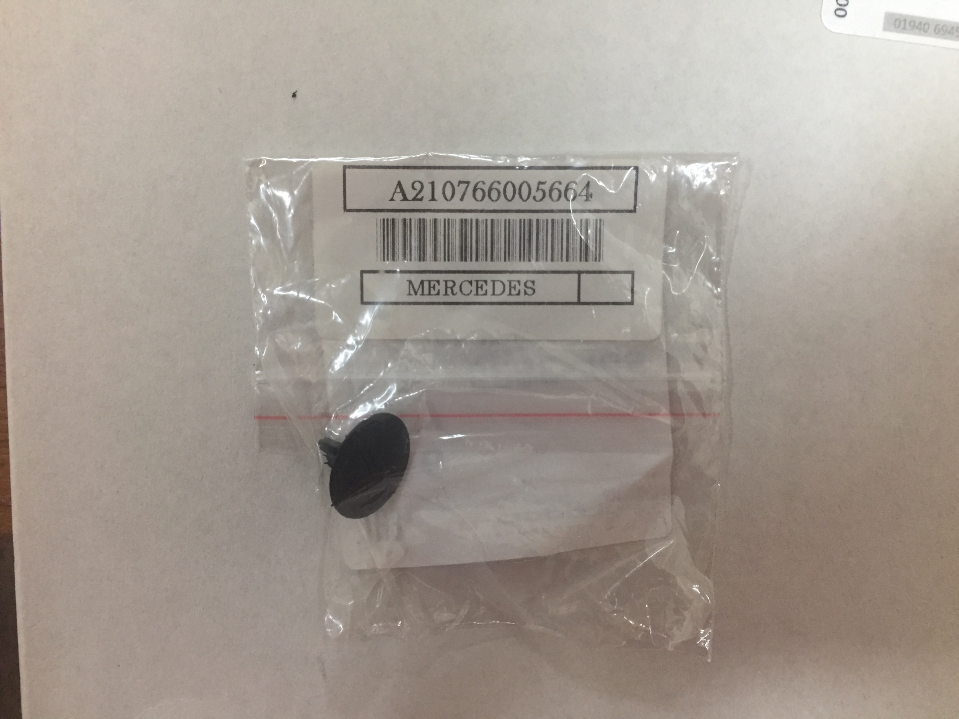 Заглушка в личинку замка Mercedes Benz — Skoda Rapid (1G), 1,6 л, 2017 ...