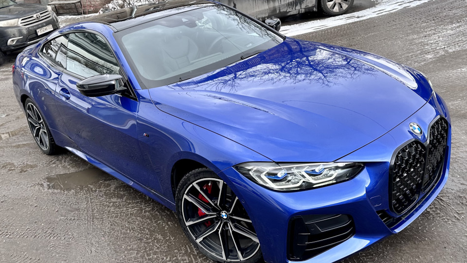 Бортжурнал BMW 4 series M440i BLUE SHARK