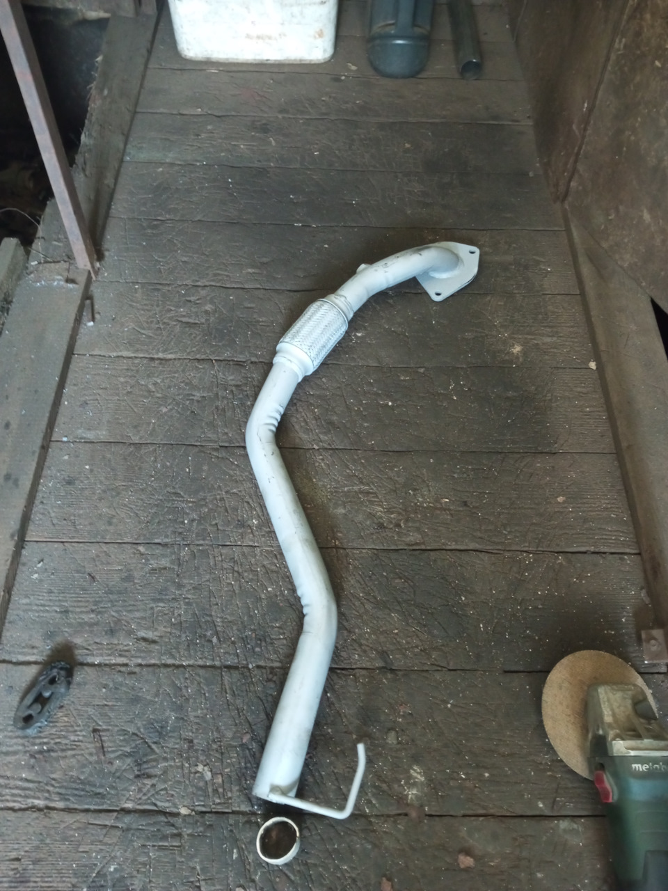 Замена глушителя — Chevrolet Lanos, 1,5 л, 2007 года | визит на сервис ...