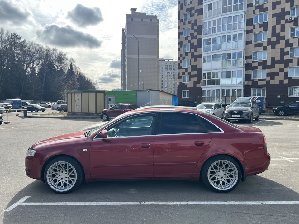 Подвеска s-line, глушитель — Audi A4 (B7), 2 л, 2006 года | своими ...